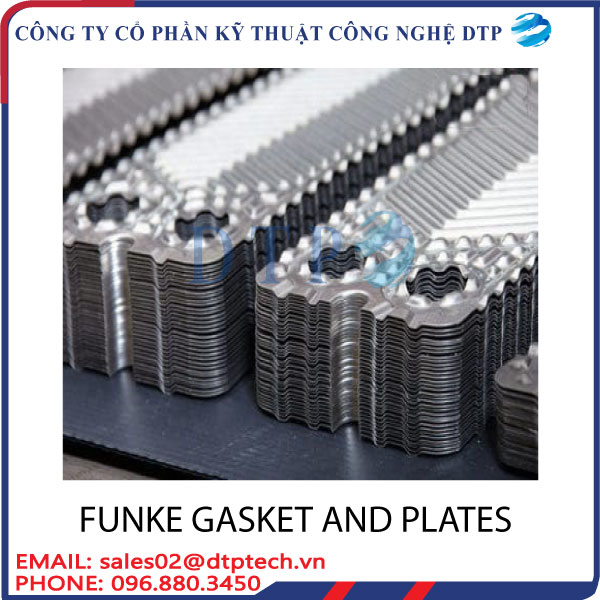 Funke Gasket and Plates - phụ kiện gasket - tấm gia nhiệt - PHE - Dtptech