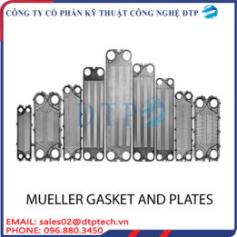 Mueller Gasket and Plates - tấm trao đổi nhiệt - PHE - Dtptech