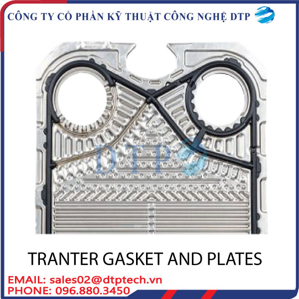 Tranter Gasket and Plates - tấm trao đổi nhiệt - phụ kiện gasket - Dtptech