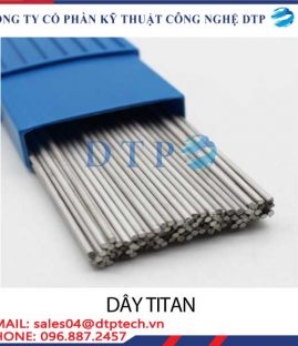 Que hàn Titan, dây hàn Titan - tig bù titan - dây titanium - Dtptech
