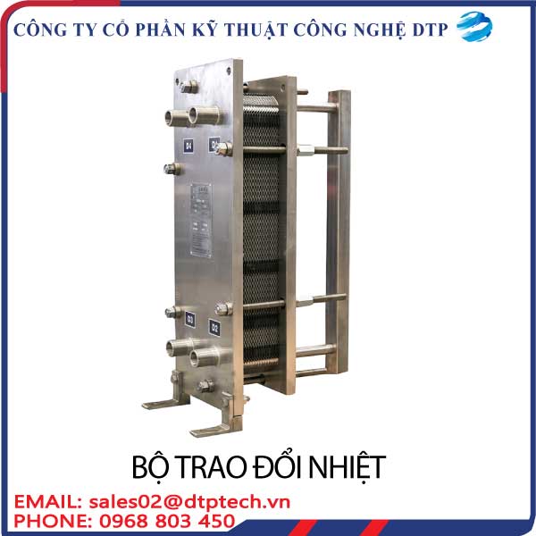 Bộ trao đổi nhiệt tấm - Heat exchanger - Dtptech
