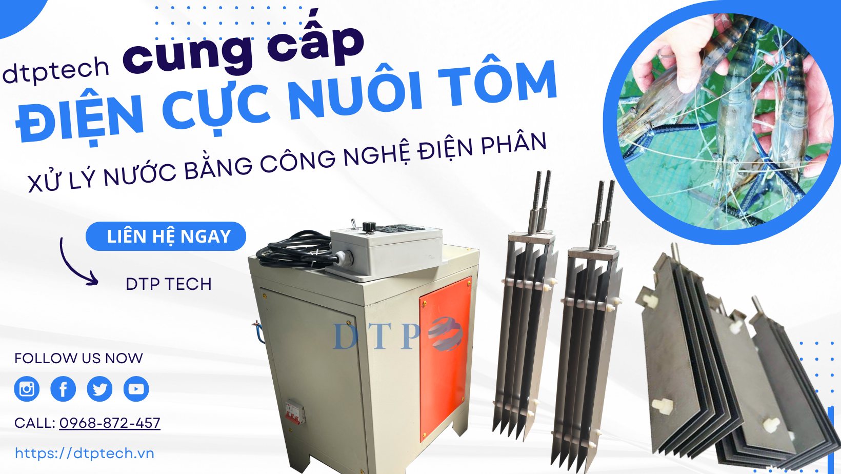 Máy điện phân muối tạo clo là gì? - Cấu tạo máy và ứng dụng - Dtptech