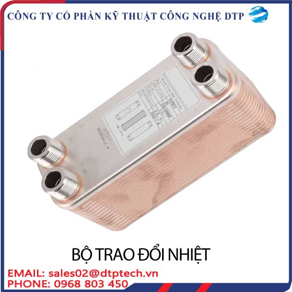 Plate chiller - Trao đổi nhiệt tấm hàn - Dtptech