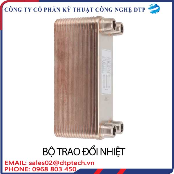Plate chiller - Trao đổi nhiệt tấm hàn - Dtptech
